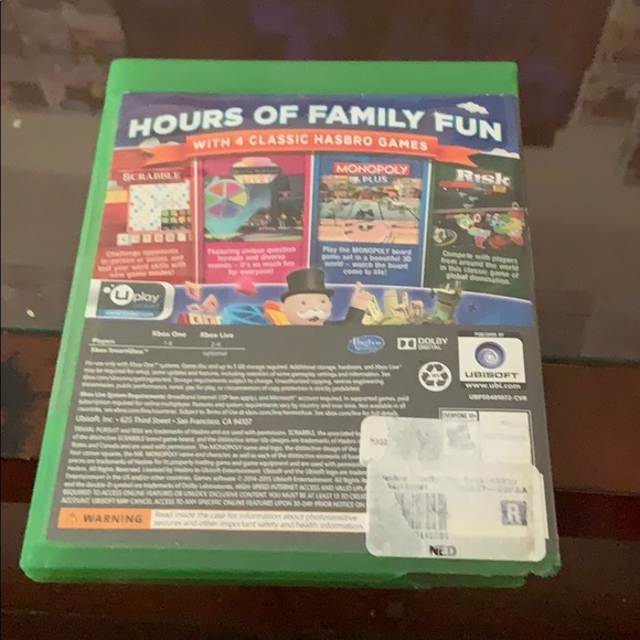 Hasbro | Other | Xbox One Hasbro Family Fun Pack 4 Games In One | Poshmark